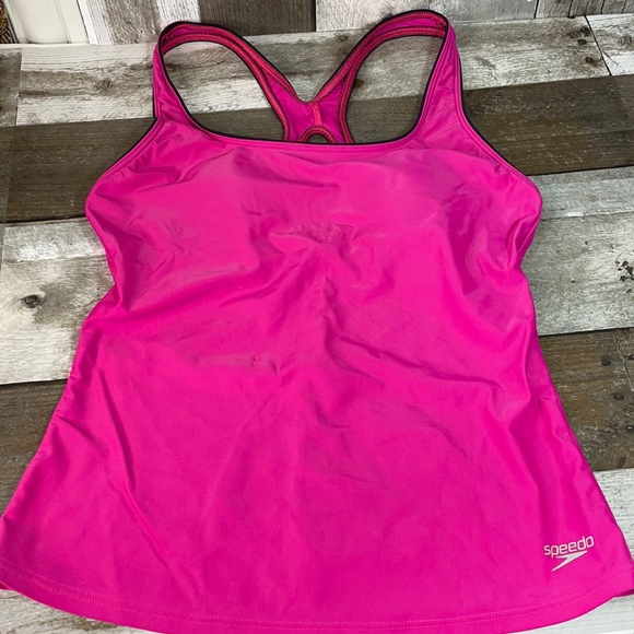 Speedo | Swim | Speedo Racerback Tankini Top | Poshmark
